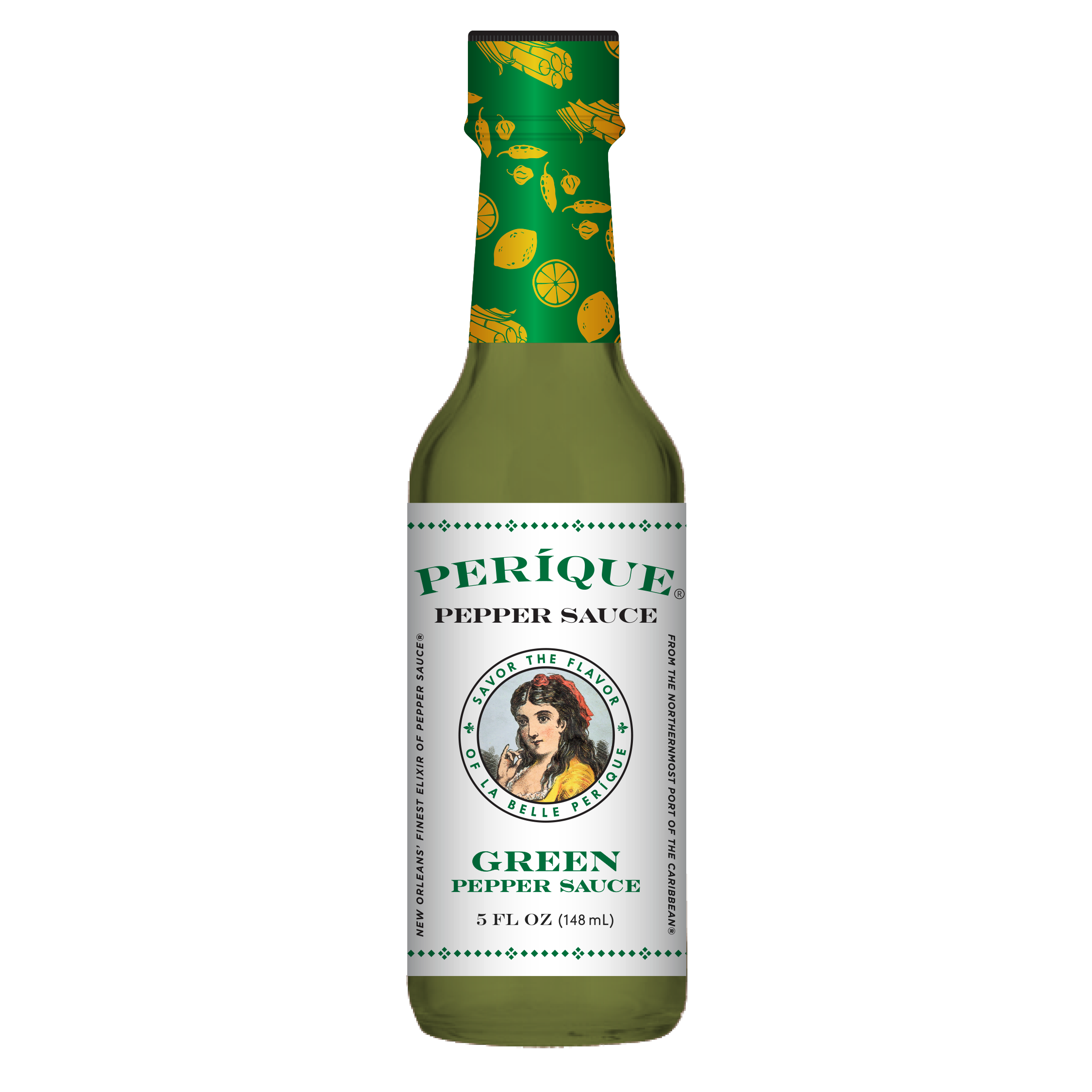 Perique Pepper Sauce® Green Pepper Sauce, 5 oz – PERIQUEPEPPERSAUCE